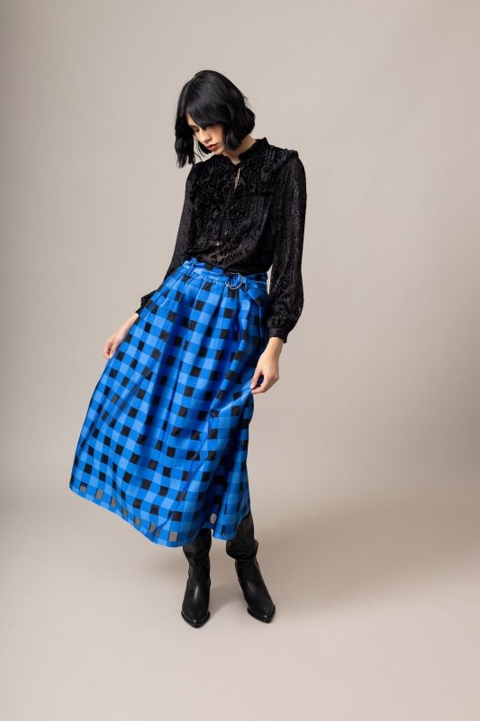 Emily Lovelock Daisy Devore Blouse – AML Boutique NI