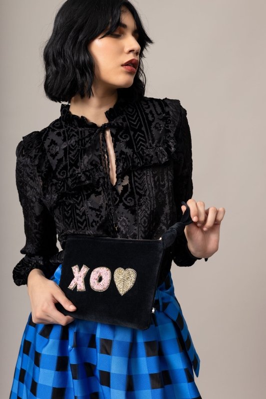 Emily Lovelock Daisy Devore Blouse – AML Boutique NI