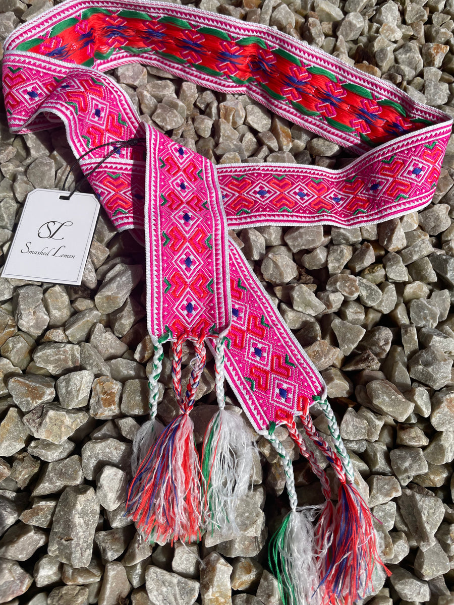 Smashed Lemon Fuchsia Red Lisa Belt – AML Boutique NI